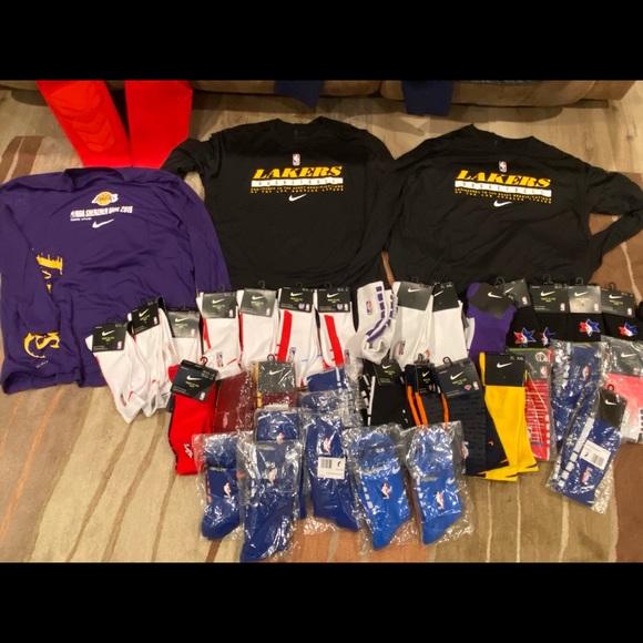Nike | Shirts | Nike Nba Practice Shirtsnba Elite Crew Socks | Poshmark